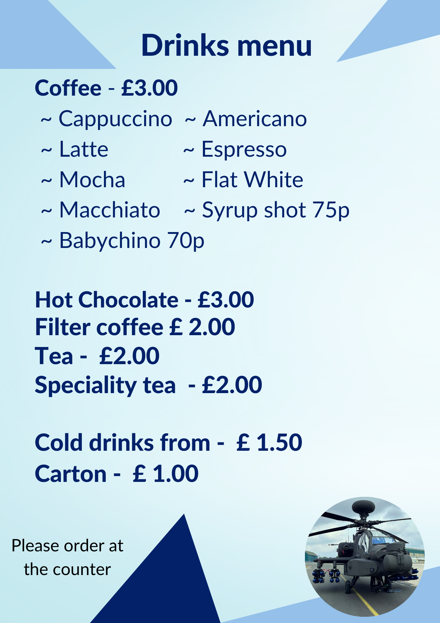 Café | The Army Flying Museum