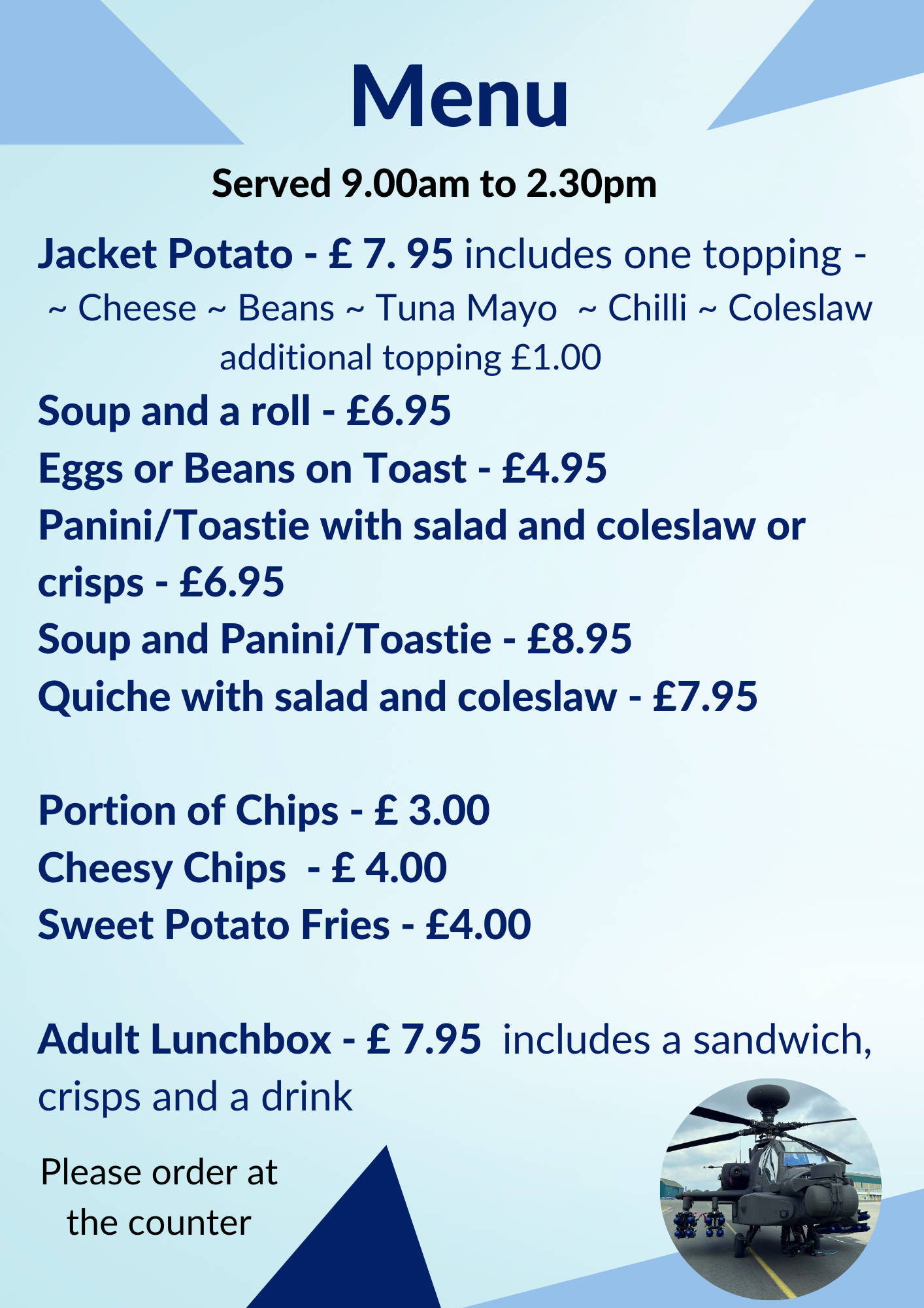 Café | The Army Flying Museum