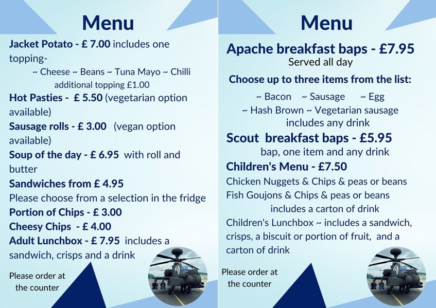 Café | The Army Flying Museum