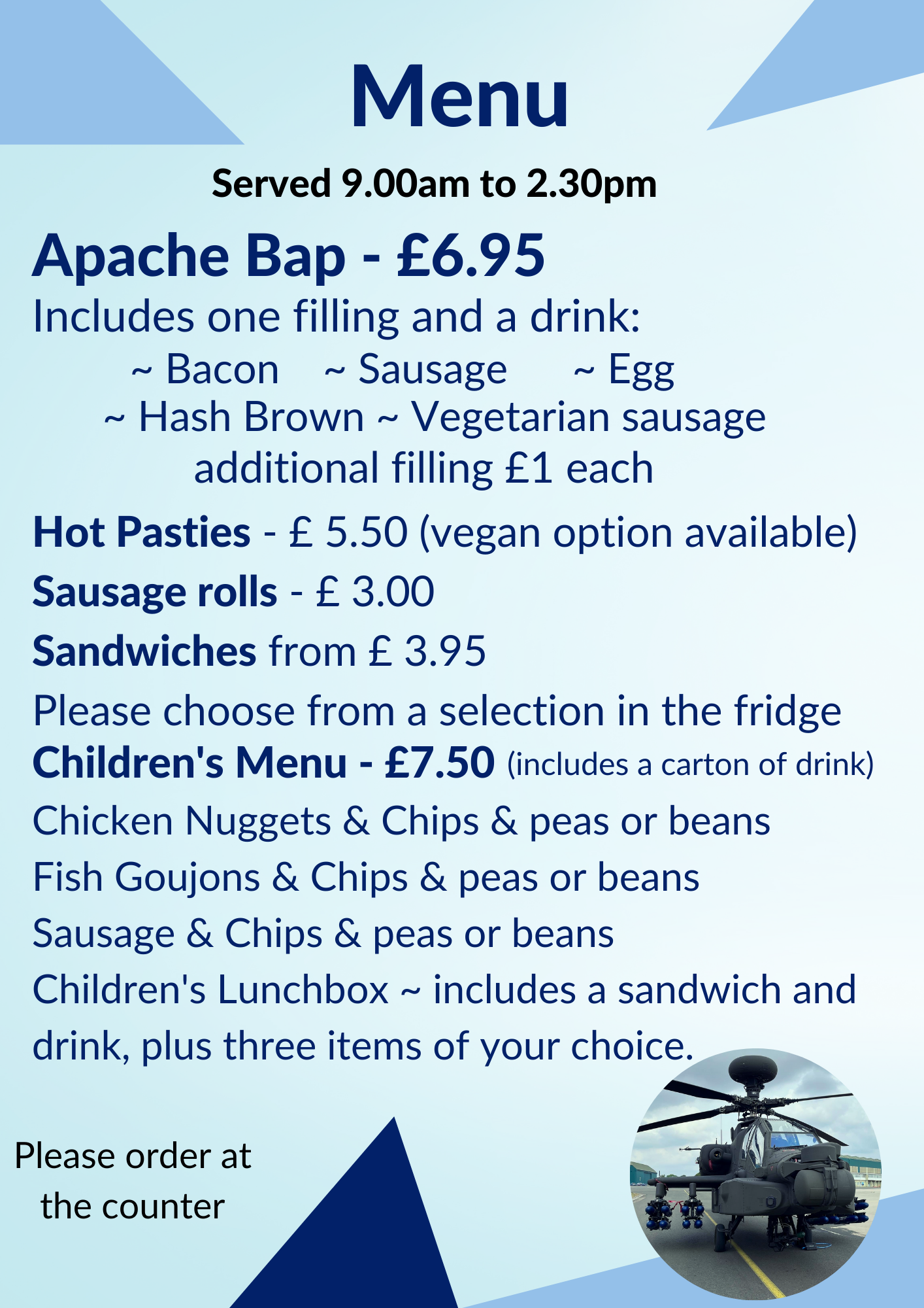 Café | The Army Flying Museum